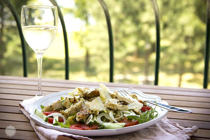 salata od piletine, tikvica i rukole - Milin kuvar